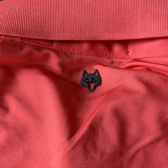 Greyson | Shirts | Greyson Short Sleeve Polo Shirt Wolf Golf Medium ...